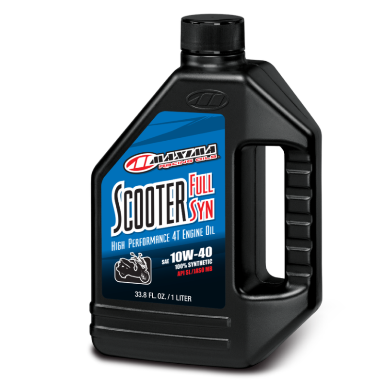 Maxima Scooter 4T Full Synthetic 10W40 Engine Oil - 1L – Mach Yeti Racing
